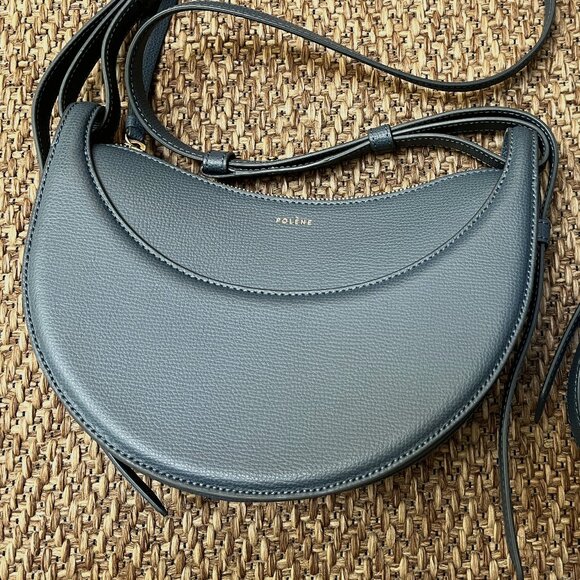 Polene | Bags | Polene Numero Dix In Textured Midnight Blue | Poshmark